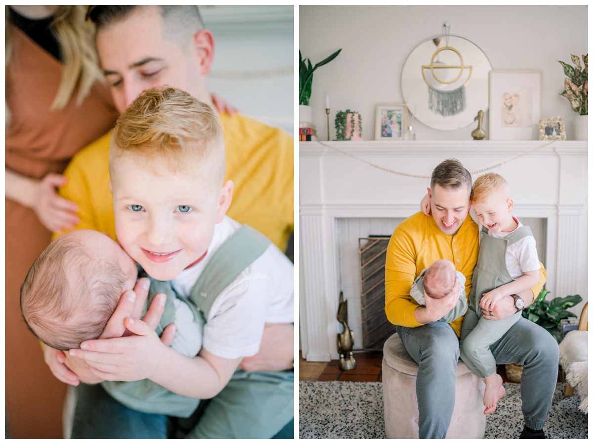 Colorful at Home Lifestyle Newborn | Laird Family - Lacey Rene Studios