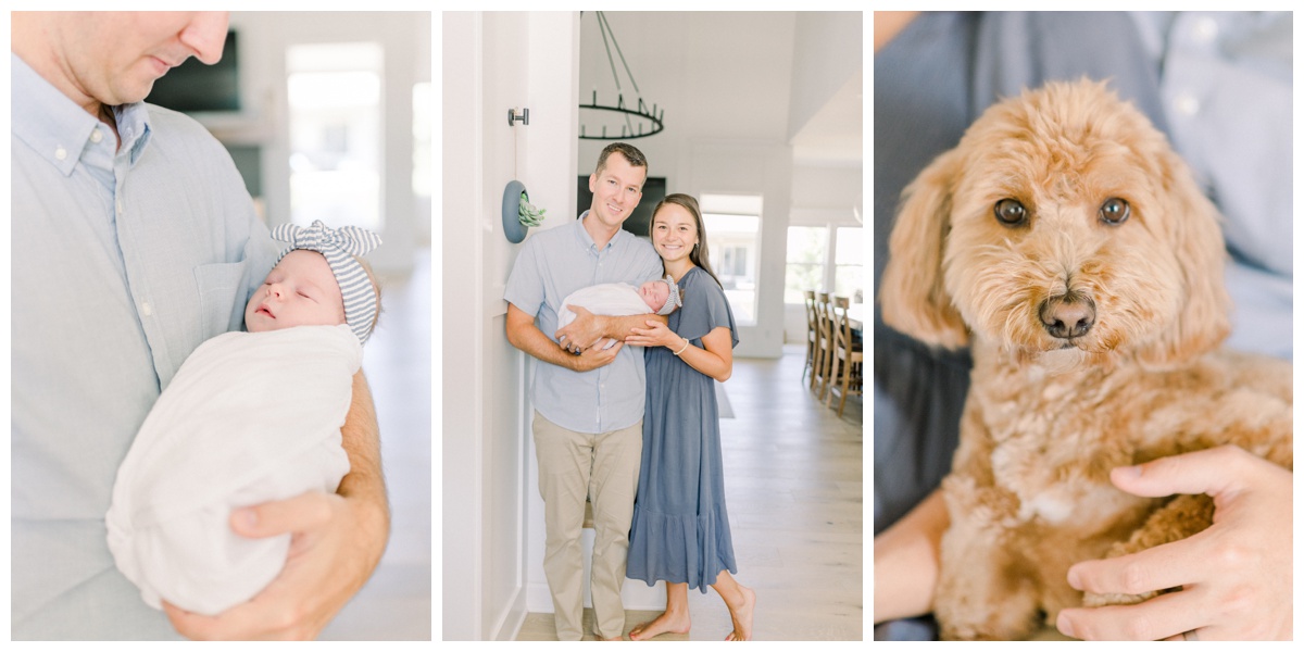 In Home Newborn Session | Tannahill Family - Lacey Rene Studios